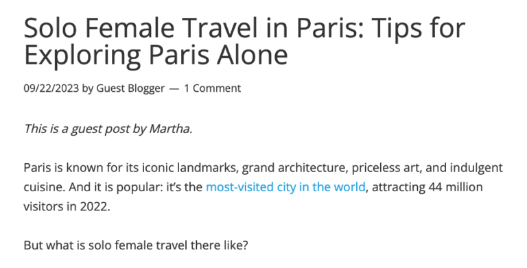 10 Travel Article Examples to Inspire Your Writing - Big Star